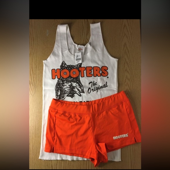 Hooters | Other | Hooters Outfit Top Medium Bottoms Small | Poshmark